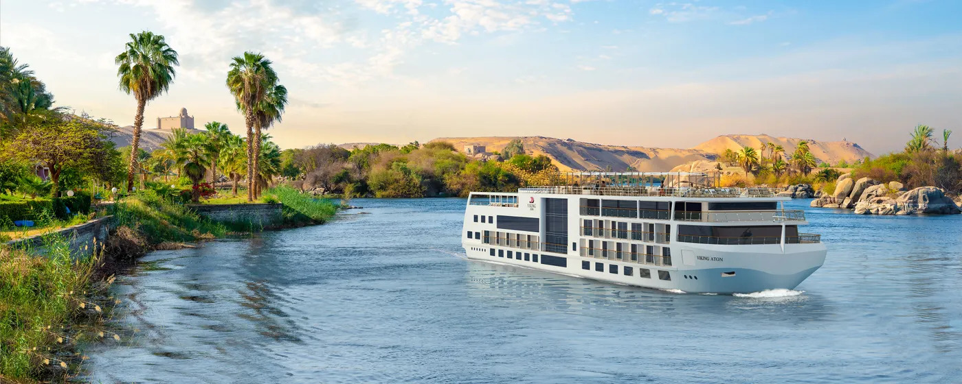 New Viking River Cruise Vessel Ready to Sail the Nile River - Purple ...