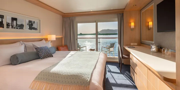 New Viking River Cruise Vessel Ready to Sail the Nile River - Purple ...
