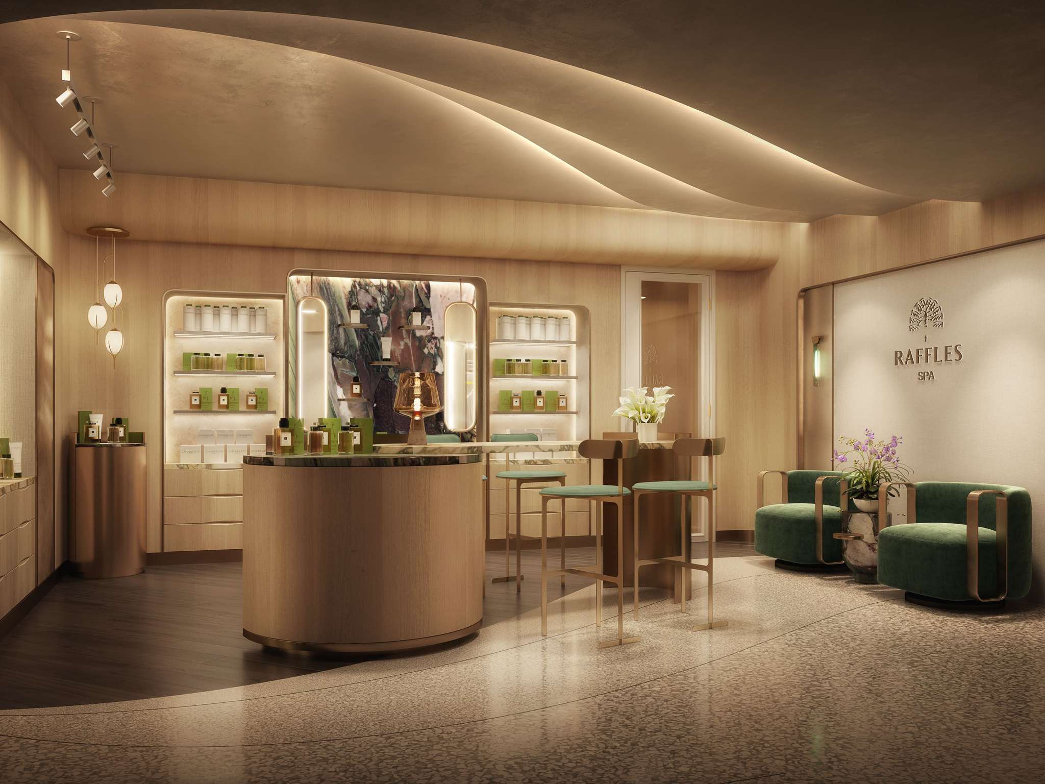 First Raffles Hotel Opens in the United States - Purple Light Vacations